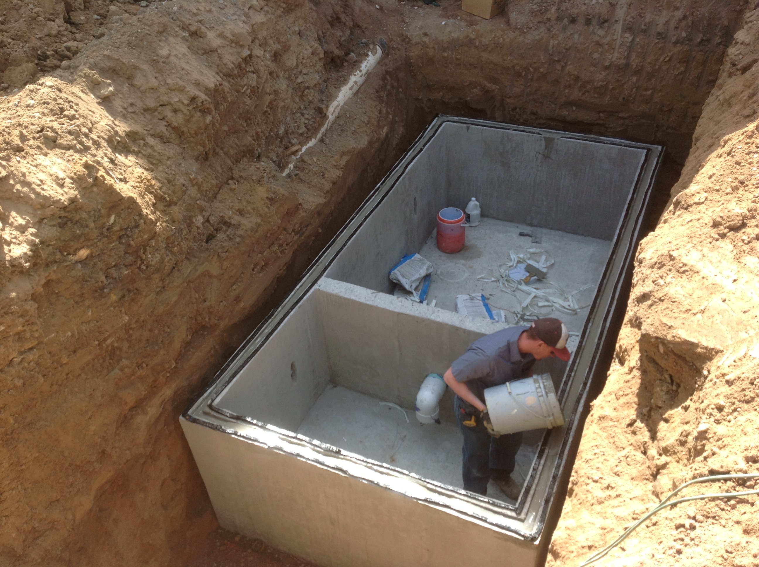 Grease Disposal Container Aids In Safe Storage | ABC Concrete Mfg.